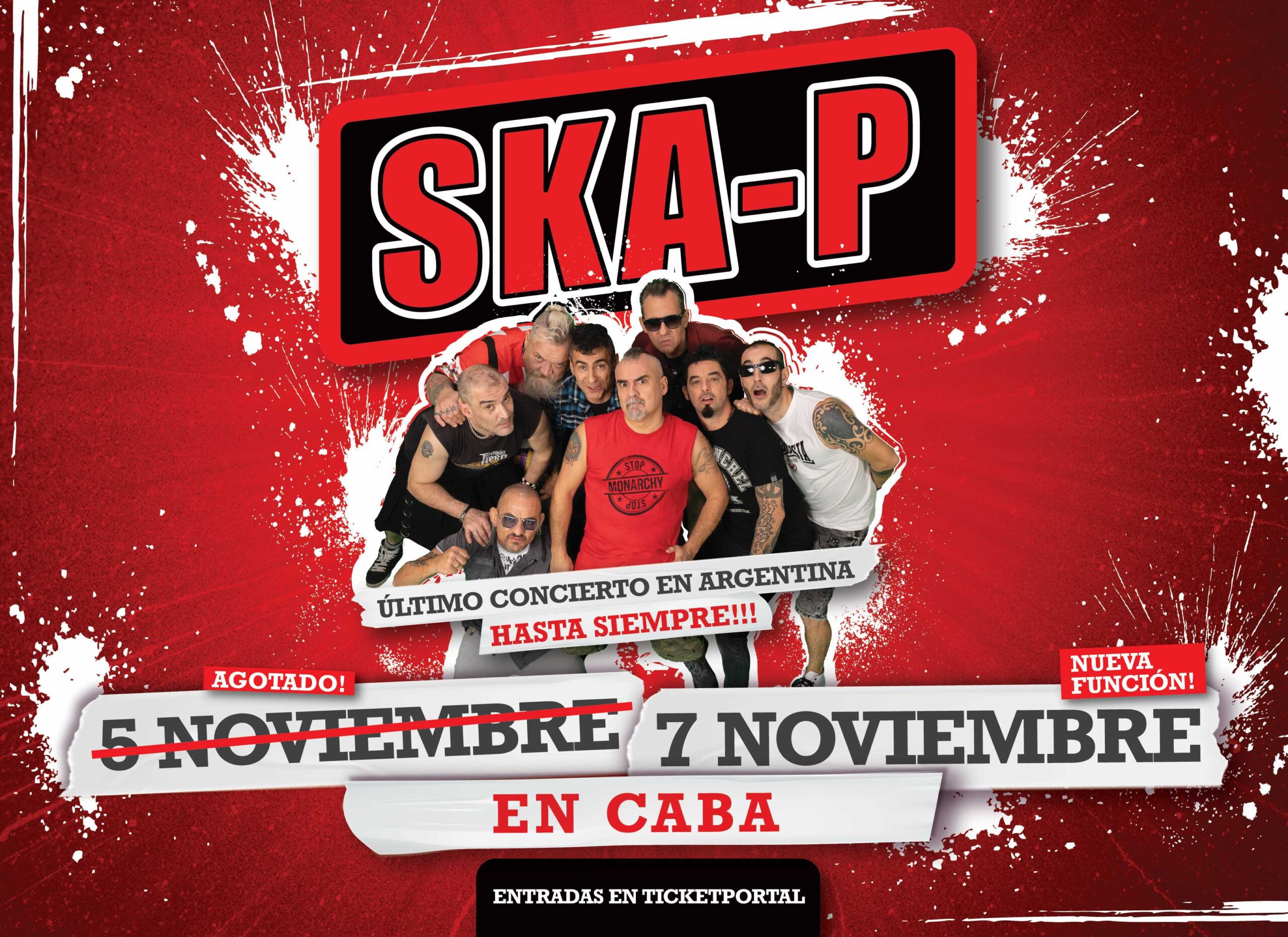 Los Shows despedida de SKA-P en Argentina - Ocio en Rosario